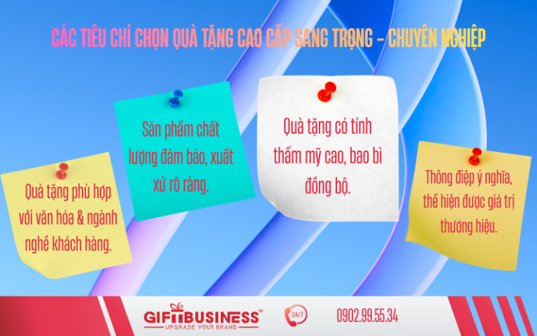 Toplist 20+ món quà tặng cao cấp sang trọng tặng khách hàng